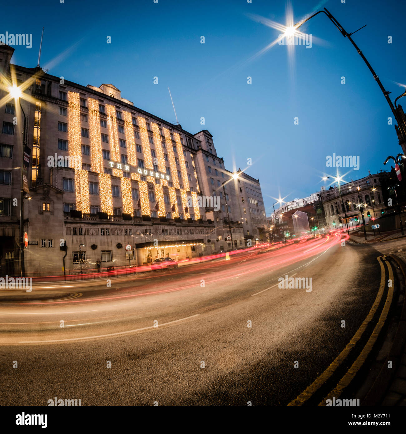 The Queens Hotel, Leeds, West Yorkshire, England Stock Photo - Alamy