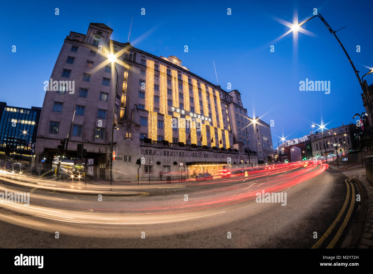 The Queens Hotel, Leeds, West Yorkshire, England Stock Photo - Alamy