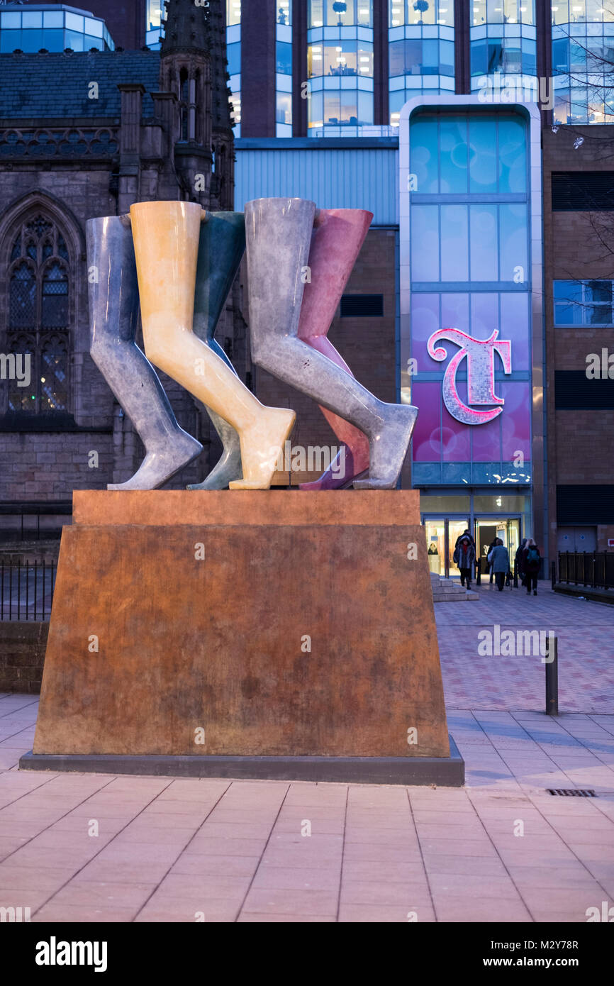 Local artist Kenneth Armitage's 'Legs Walking' sculpture has returned ...