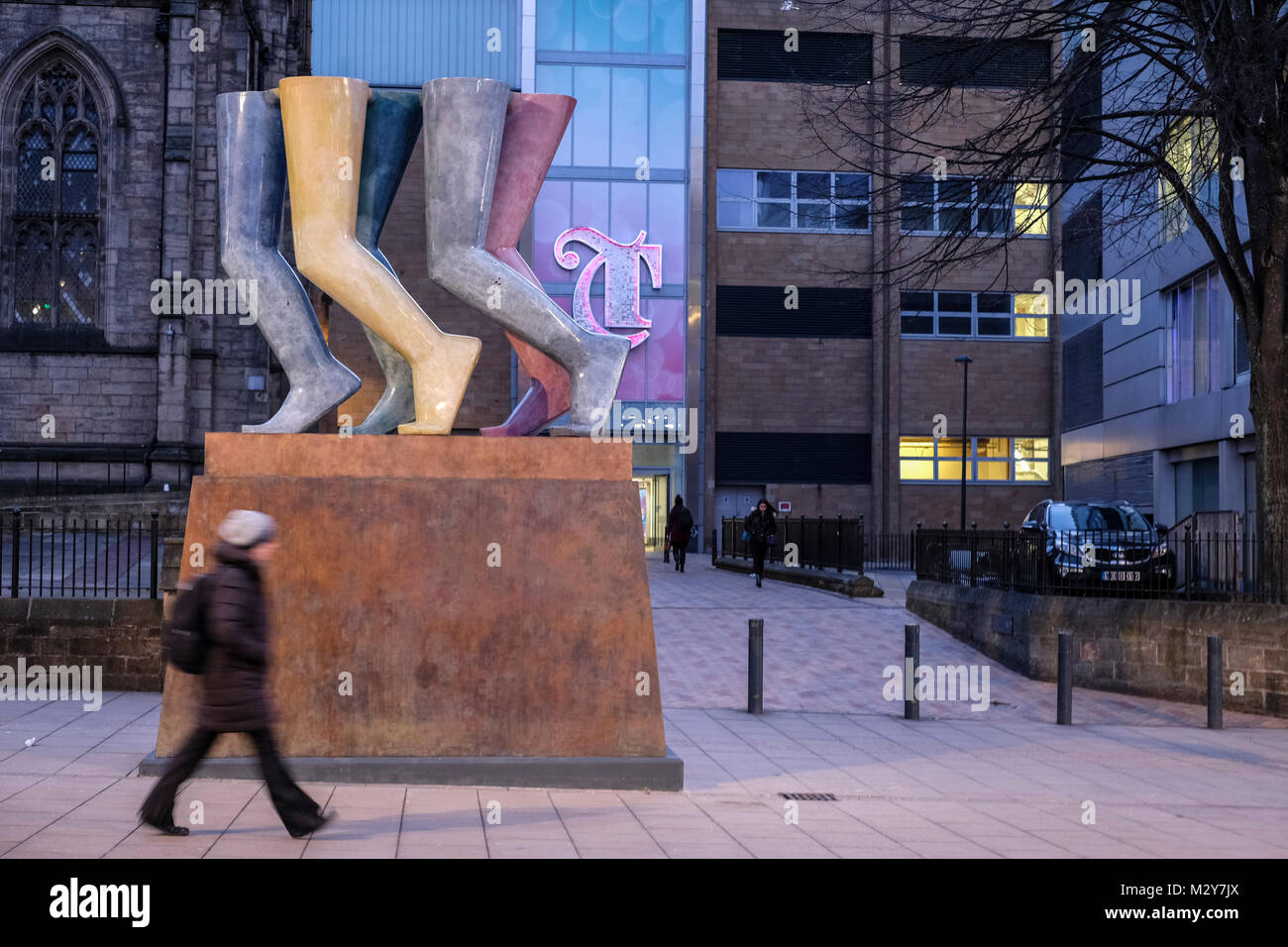 Local artist Kenneth Armitage's 'Legs Walking' sculpture has returned ...