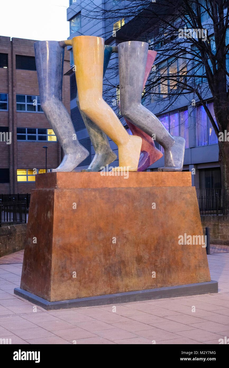 Local artist Kenneth Armitage's 'Legs Walking' sculpture has returned ...