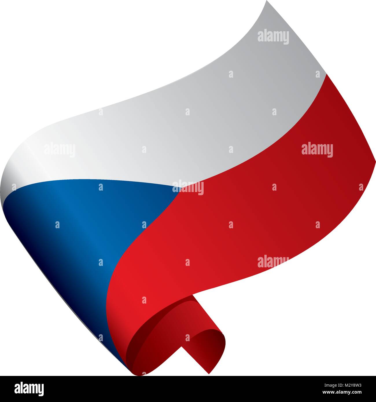 3d czechia flag waving Stock Vector Images - Alamy