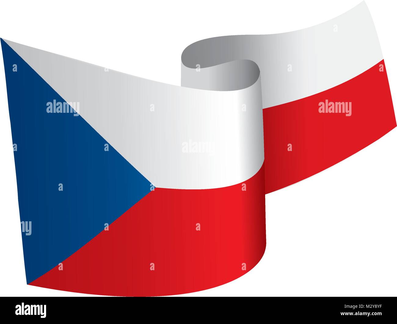 Czechia flag hi-res stock photography and images - Alamy