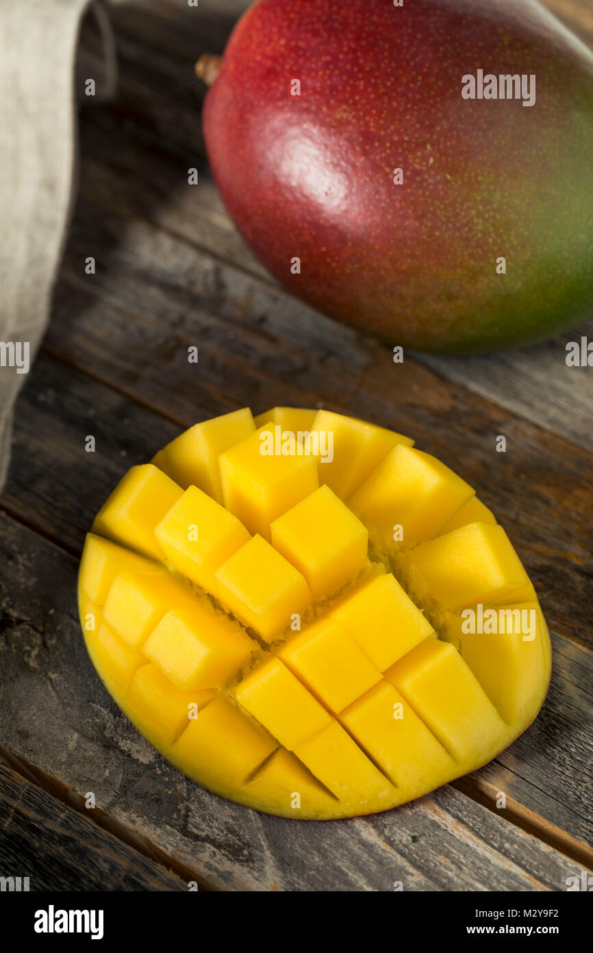 Raw cut mango hi-res stock photography and images - Alamy
