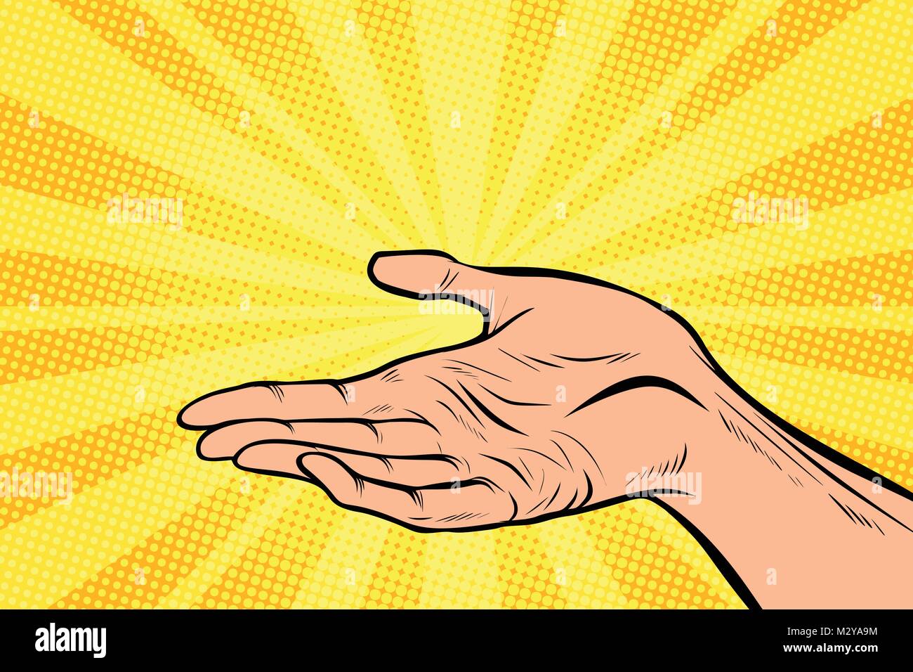 Human hand gesture showing Stock Vector Images - Alamy