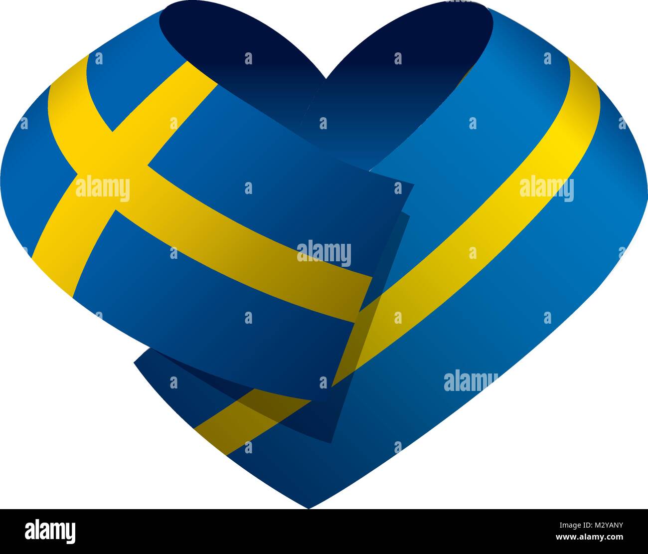 Sweden flag, vector illustration Stock Vector Image & Art - Alamy