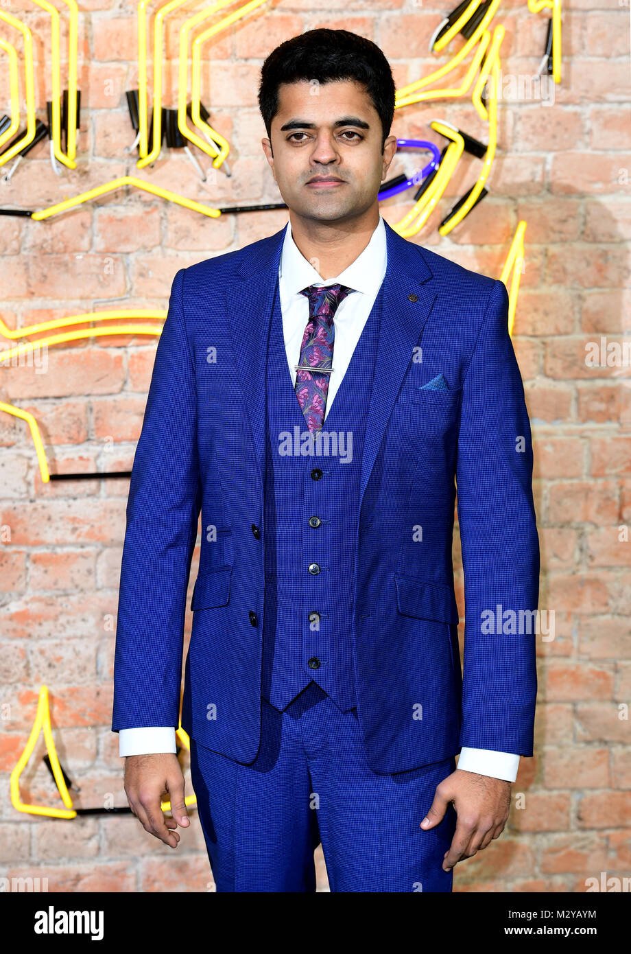 Divian Ladwa attending The Black Panther European Premiere at The ...