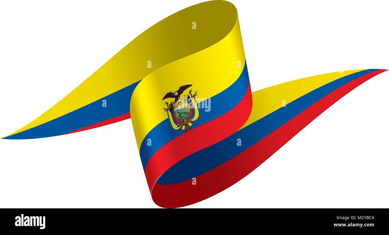 Ecuador flag, vector illustration Stock Vector Image & Art - Alamy