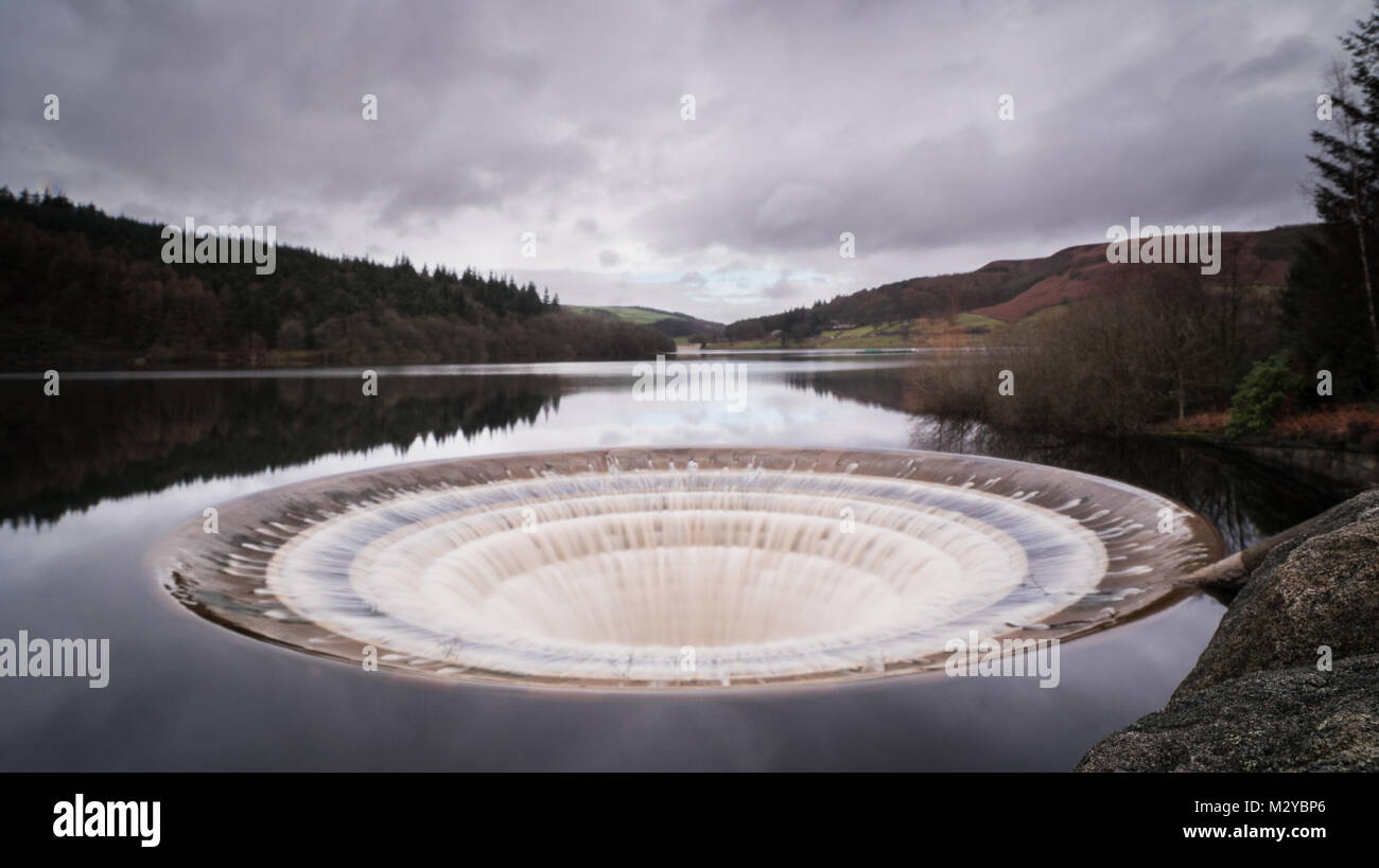 Ladybower reservoir plug hole hi-res stock photography and images - Alamy