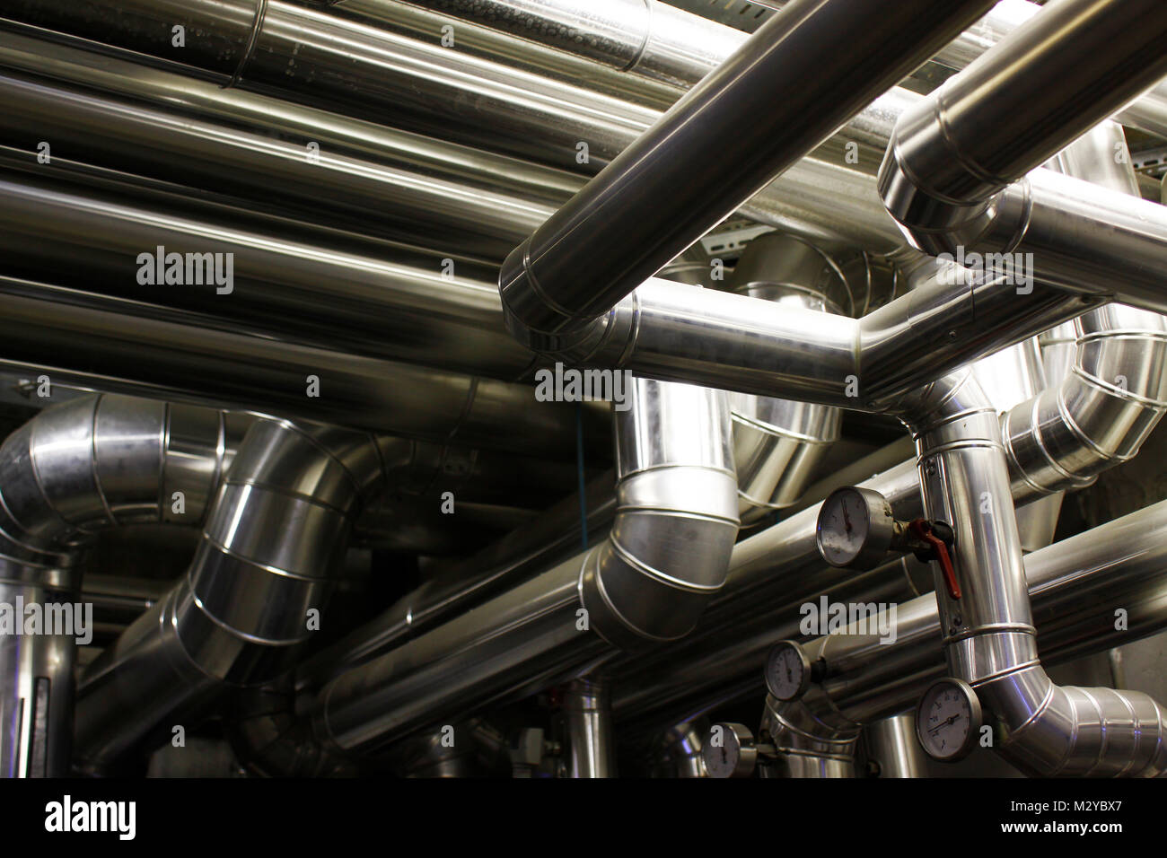 Impianto inox per acqua hi-res stock photography and images - Alamy