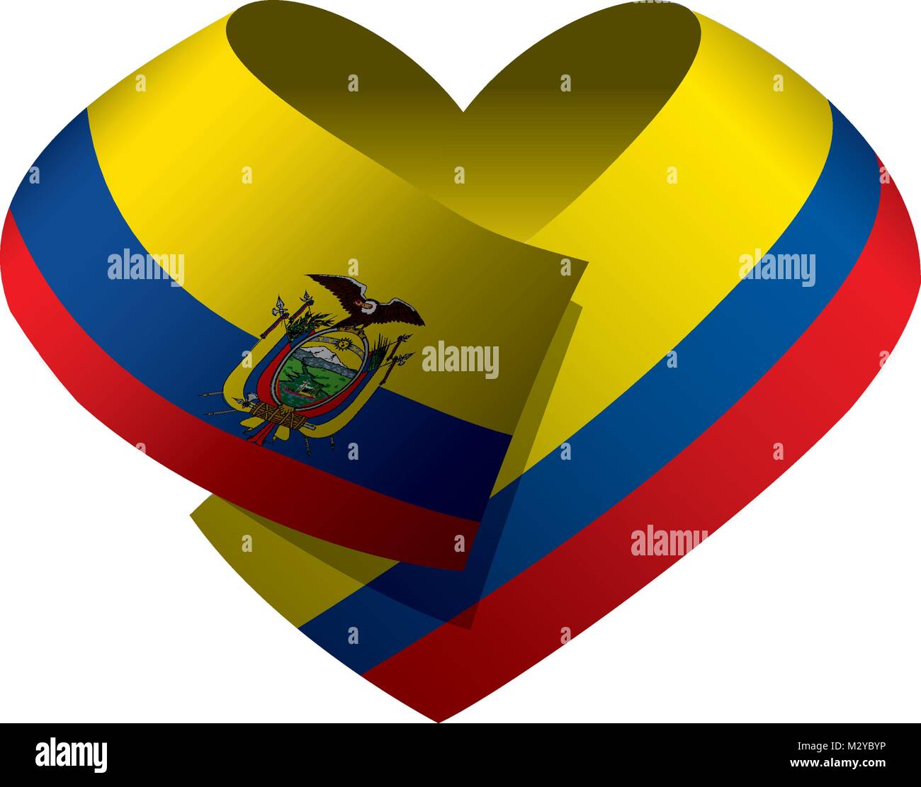 Ecuador flag, vector illustration Stock Vector Image & Art - Alamy