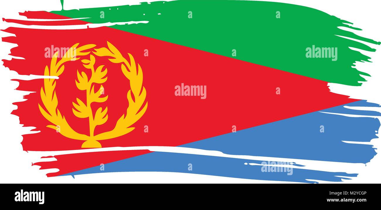 Eritrea flag, vector illustration Stock Vector Image & Art - Alamy