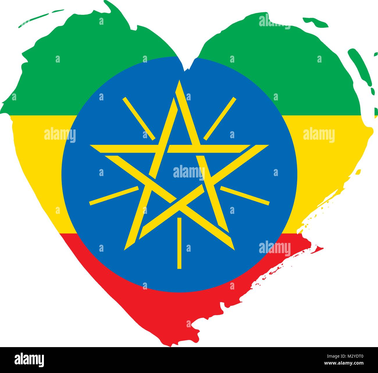 Ethiopia flag, vector illustration Stock Vector Image & Art - Alamy