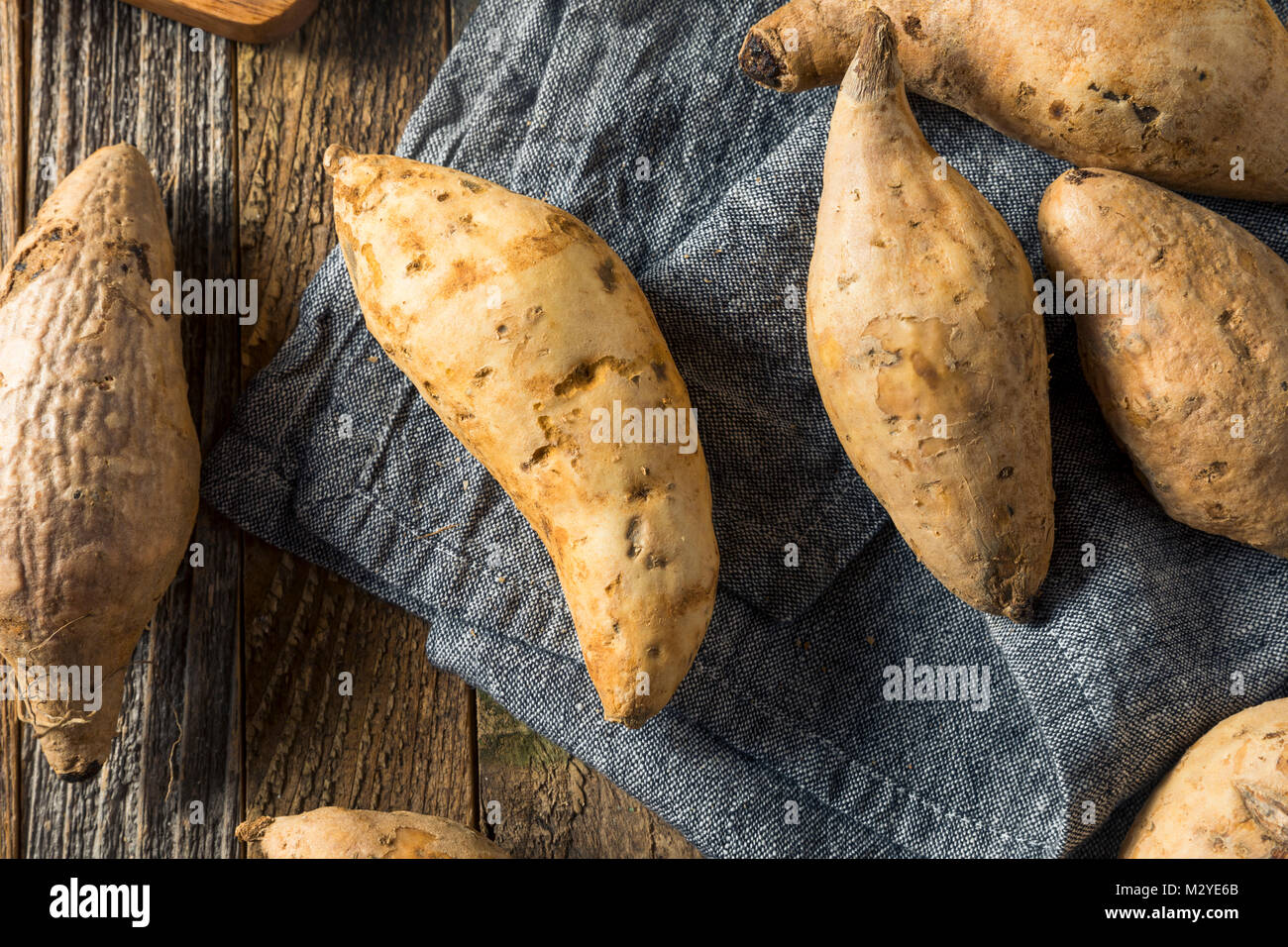 Raw Organic Hawaiian Sweet Potatoes Ready to Cook Stock Photo - Alamy