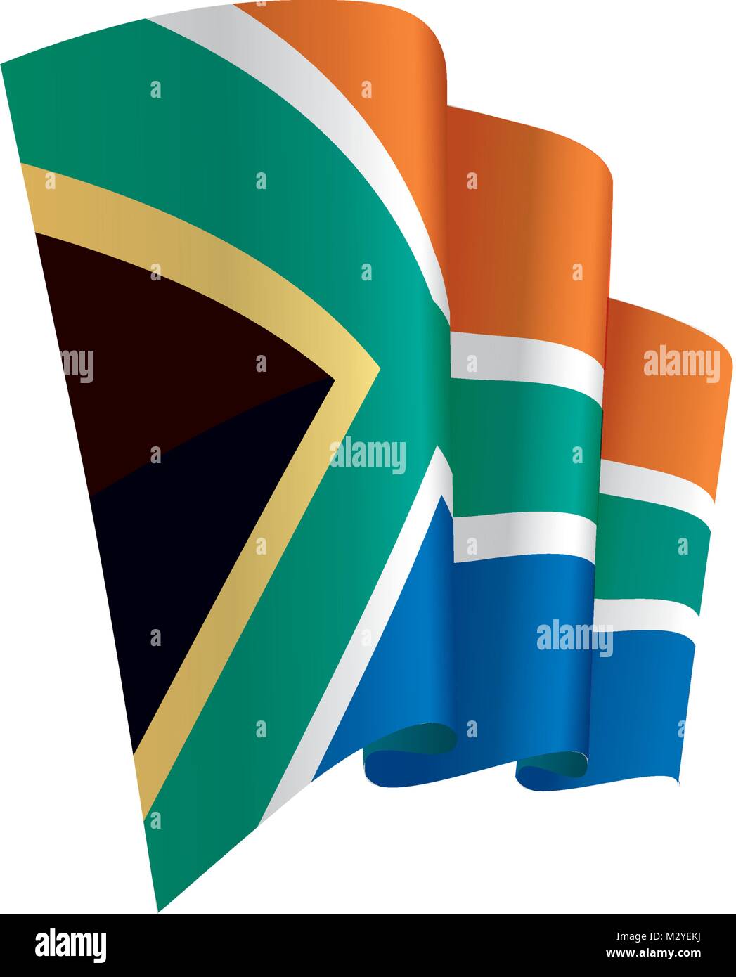 south africa flag, vector illustration Stock Vector Image & Art - Alamy
