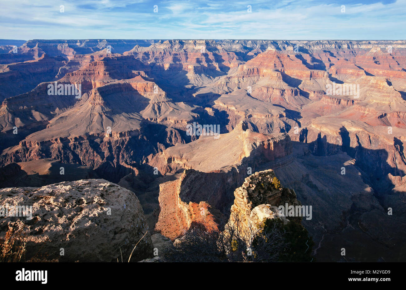 South Rim Views at Grand Canyon Stock Photo - Alamy