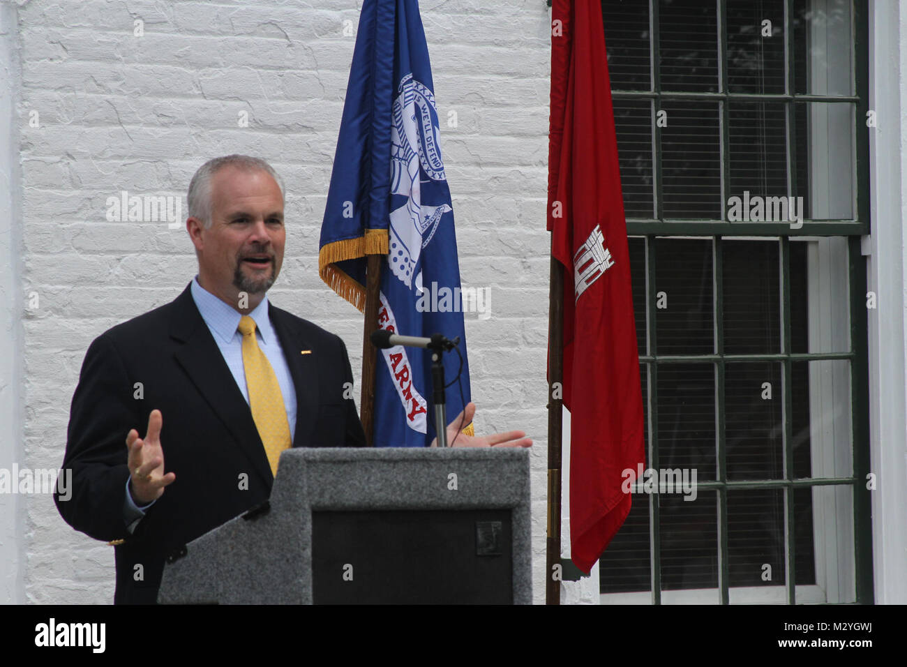 FORT NORFOLK, Va. – Roger Phelps of Stihl, the company which helped ...