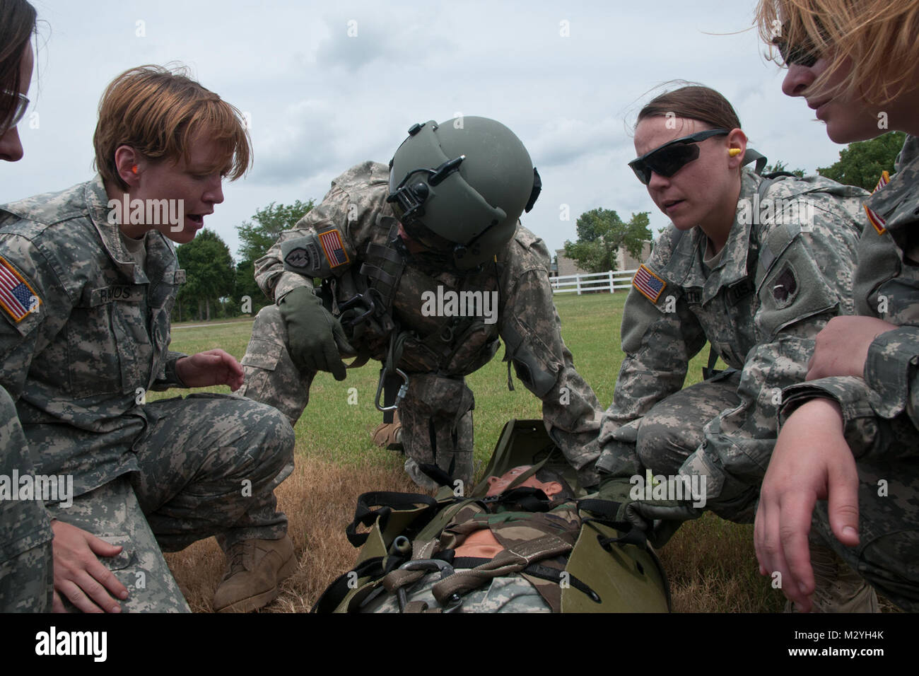 Spc. Darcy Ramos (LEFT), a member of Oklahoma Medical Detachment ...