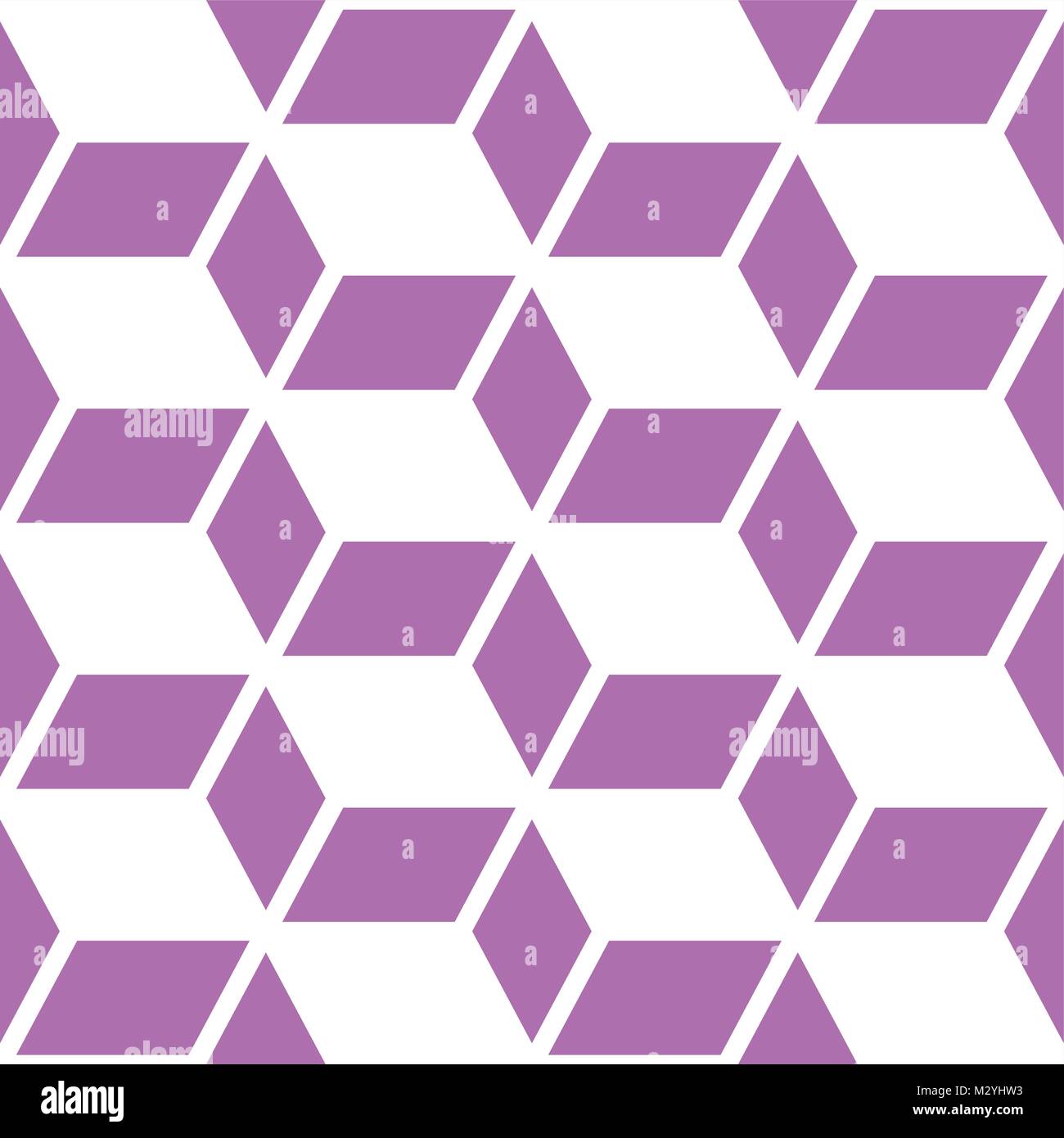 Abstract geometric seamless vector pattern, modern purple and white ...