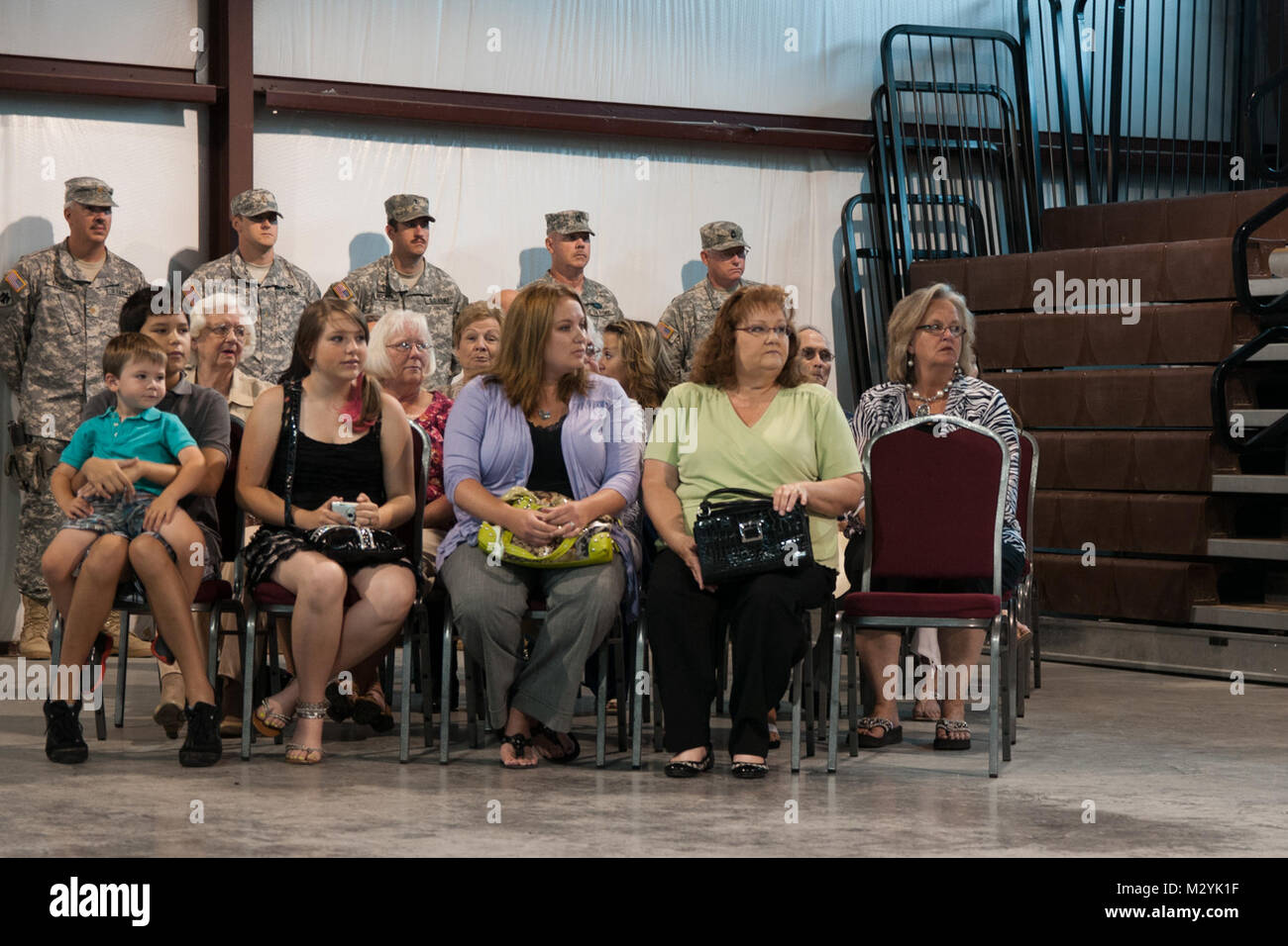 Sgt. Brandon Dyer, a member of the 120th Engineer Battalion, Oklahoma ...