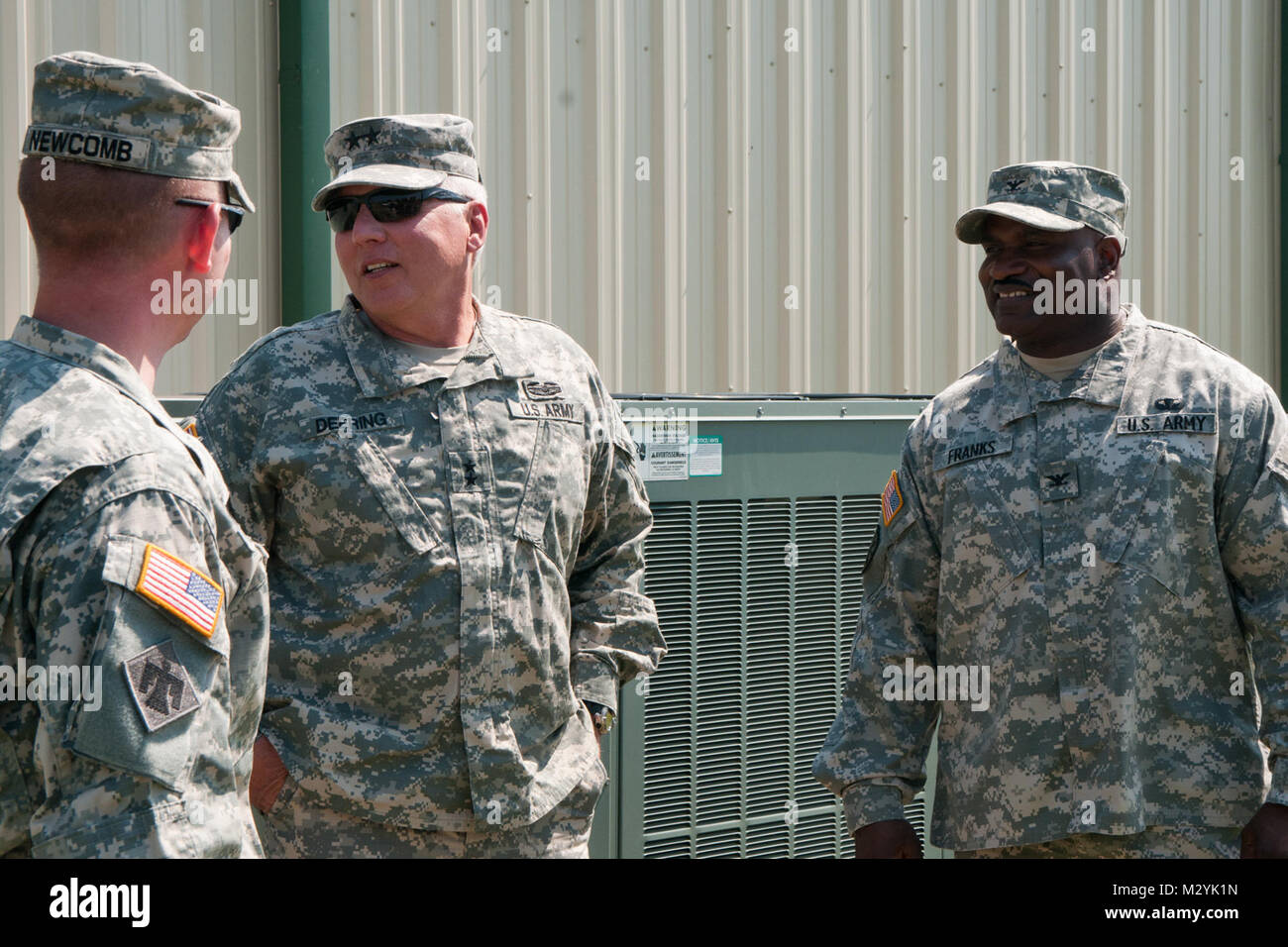 Sgt. Brandon Dyer, a member of the 120th Engineer Battalion, Oklahoma ...