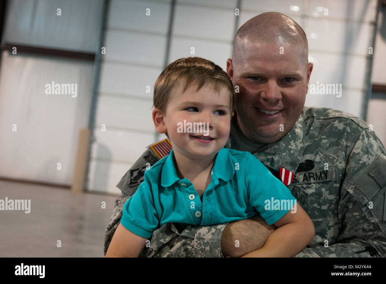 Sgt. Brandon Dyer, a member of the 120th Engineer Battalion, Oklahoma ...