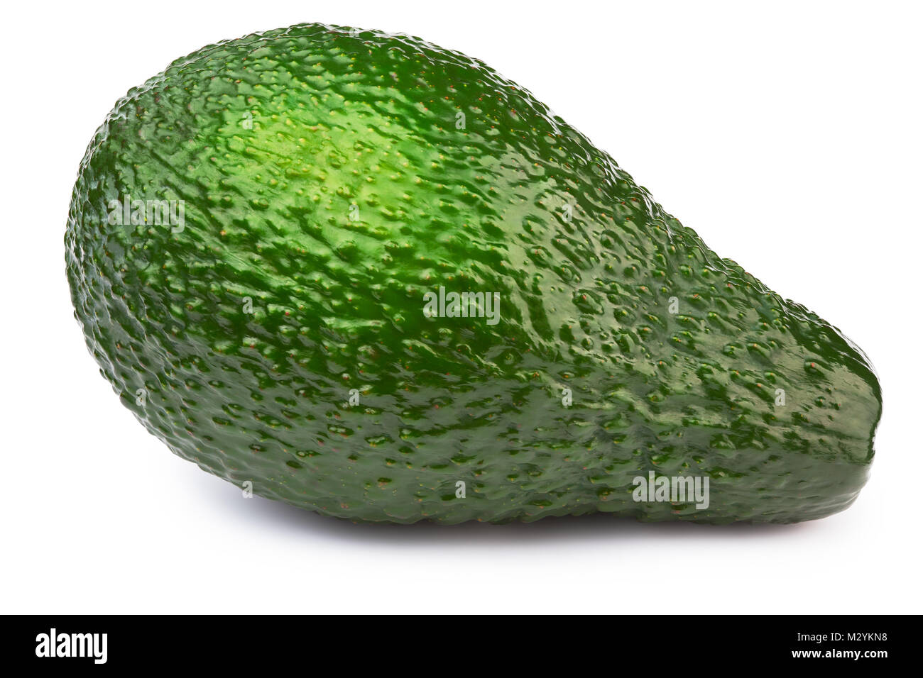 Green avocado isolated Stock Photo - Alamy