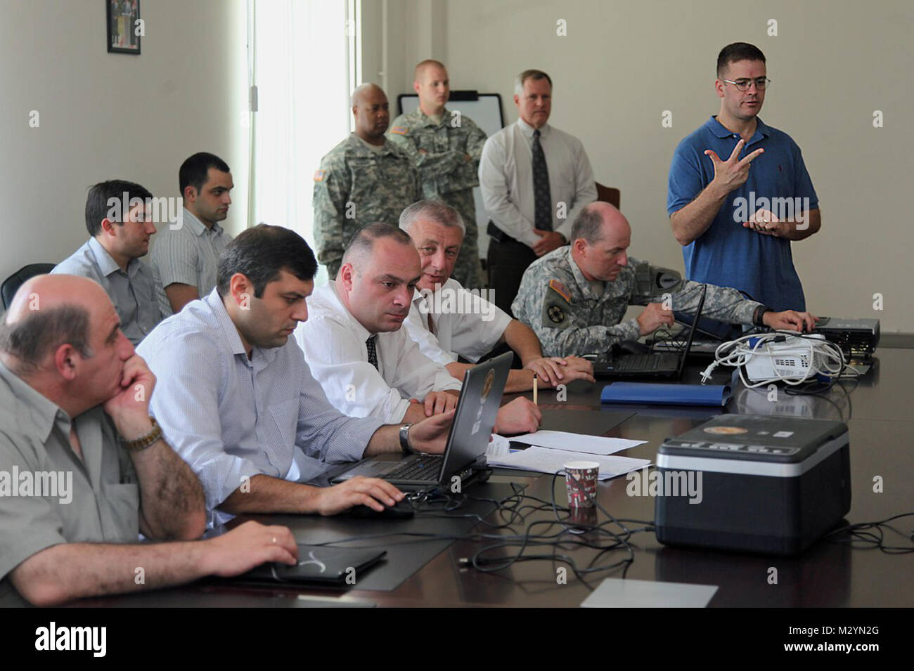 State Partnership Program by Georgia National Guard Stock Photo - Alamy