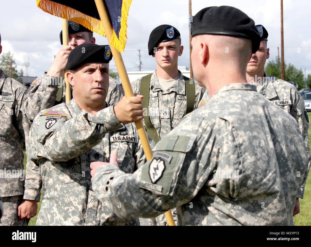 Command Sgt. Maj. James Coroy, senior non-commissioned officer in ...