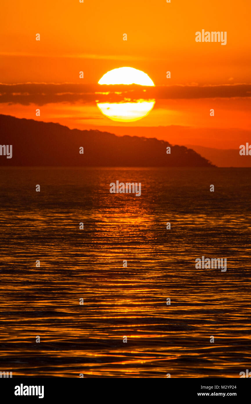 Sunset at Lake Malawi, Cape Maclear, Malawi, Africa Stock Photo - Alamy