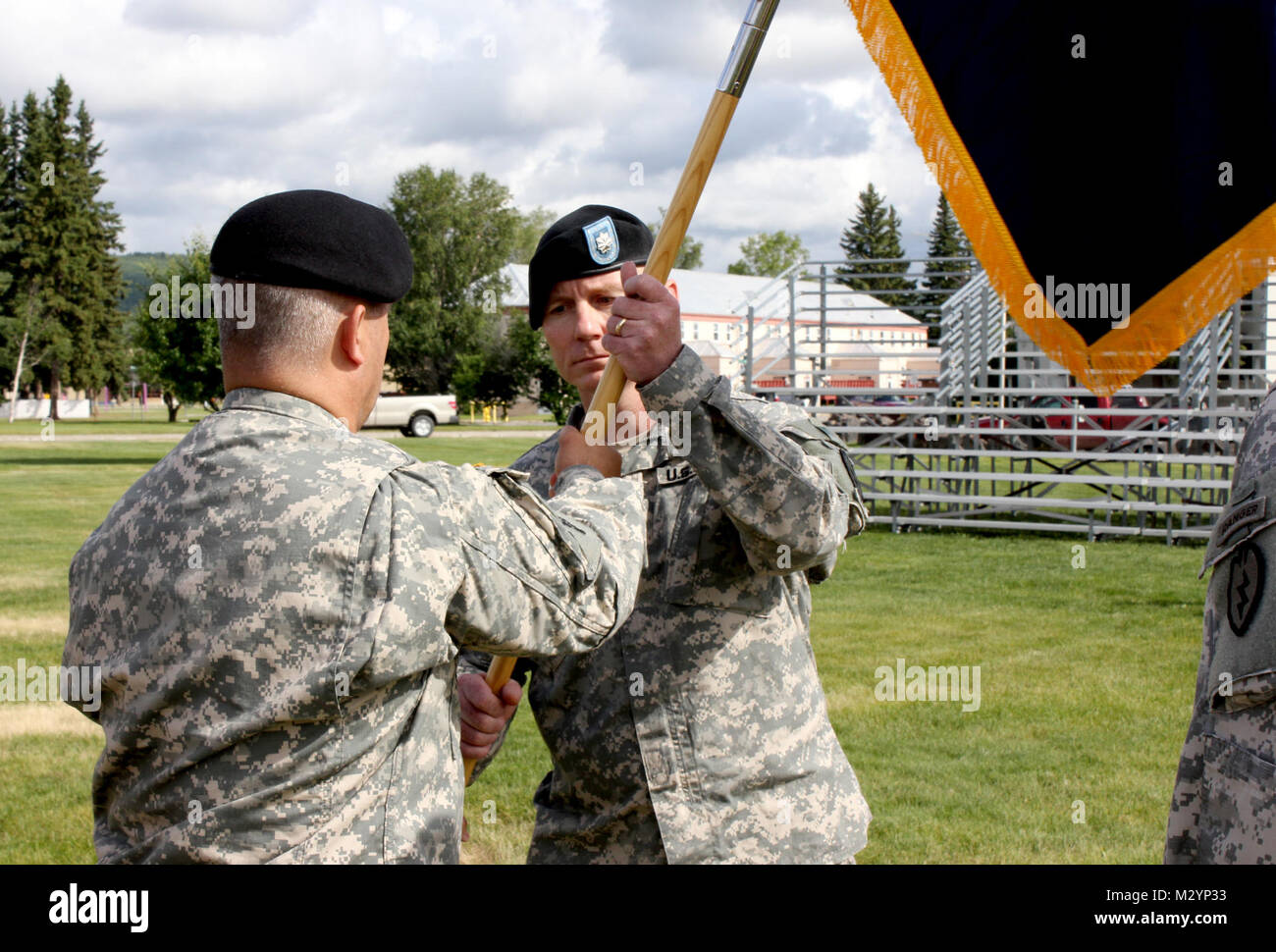 Command Sgt. Maj. James Coroy, senior non-commissioned officer in ...