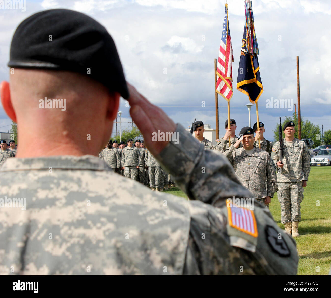 Maj. Brian Harber, executive officer for the 1st Battalion, 24th ...