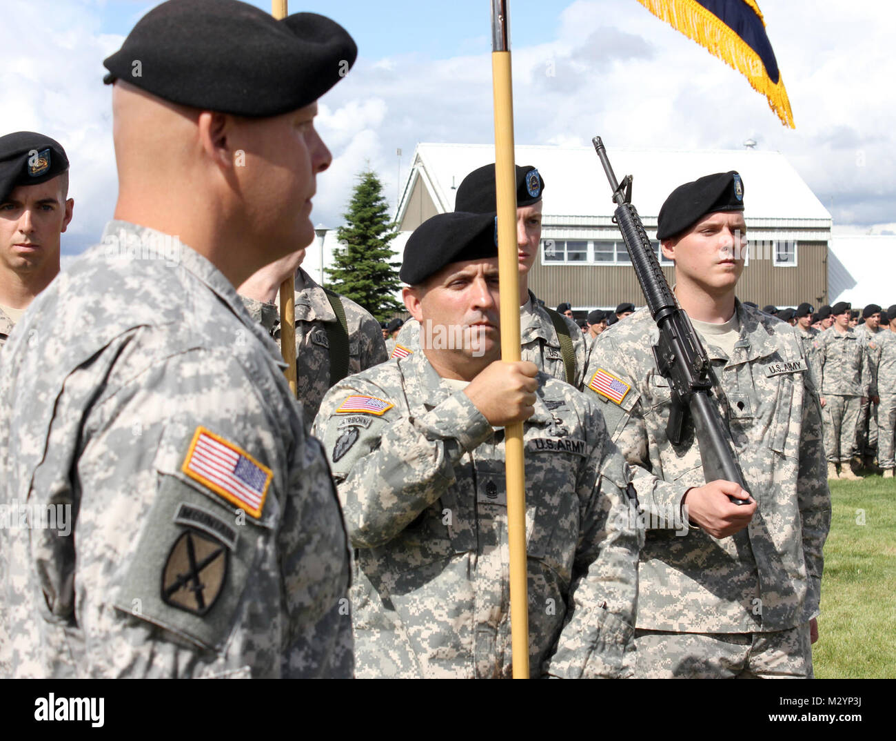Command Sgt. Maj. James Coroy, senior non-commissioned officer in ...