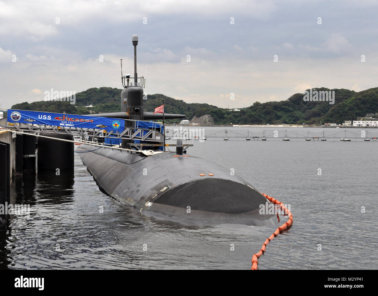 Los Angeles-class fast attack submarine USS Chicago by #PACOM Stock ...