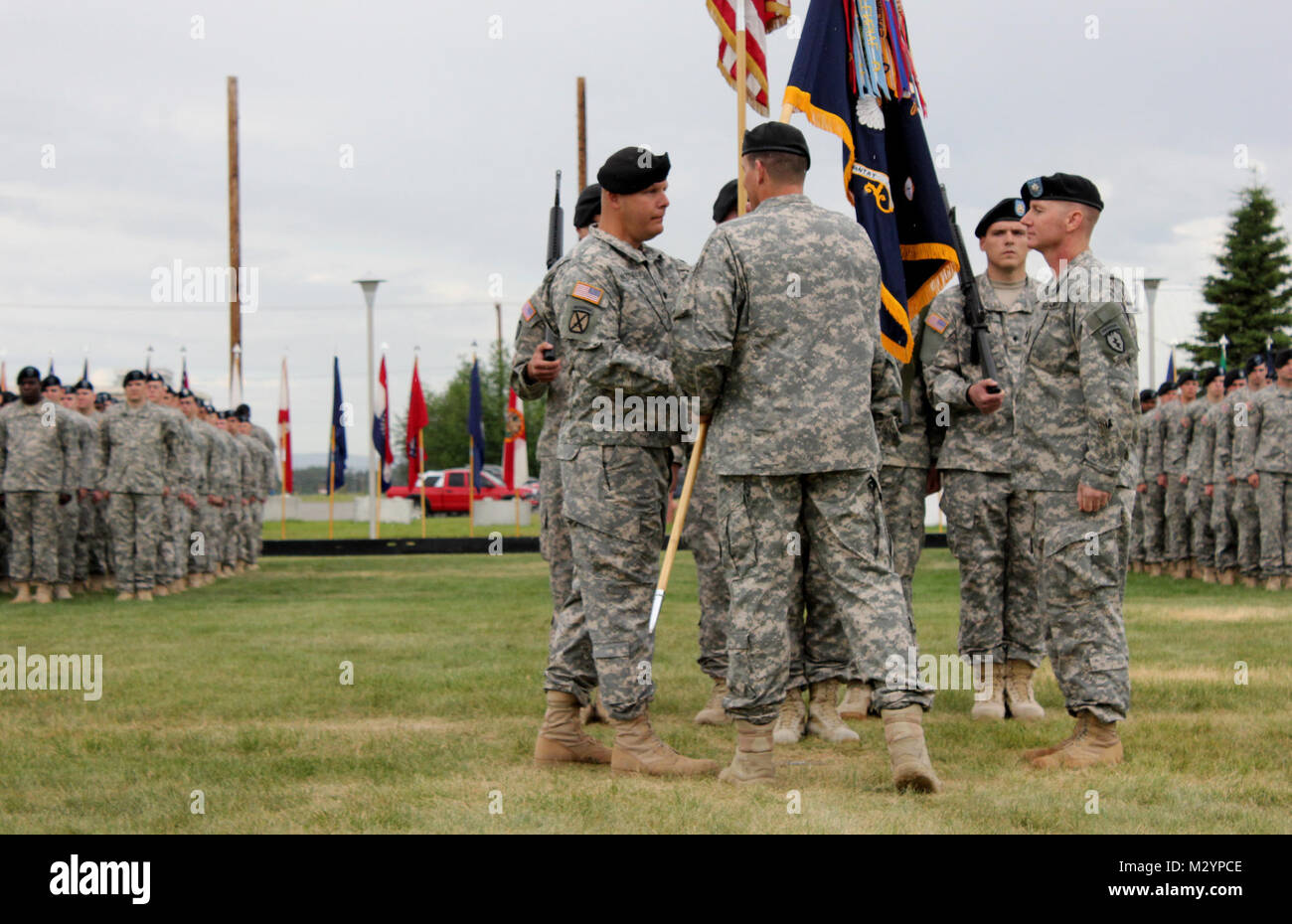 Col. Brian Reed, commander of the 1st Stryker Brigade Combat Team, 25th ...