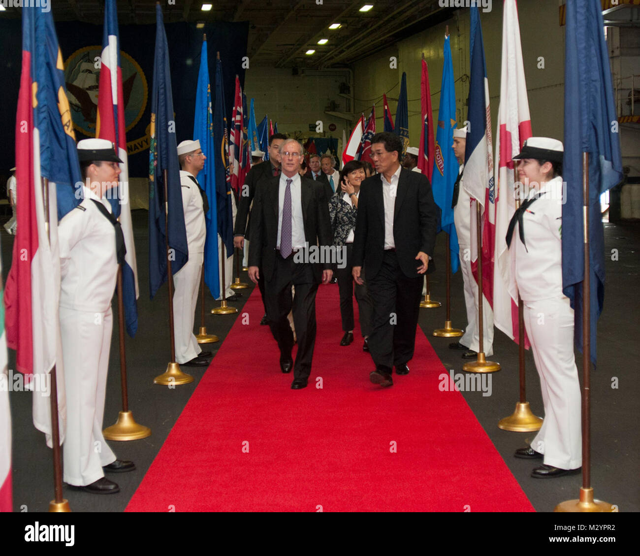The U.S. Navy u2019s forward-deployed aircraft carrier USS George ...