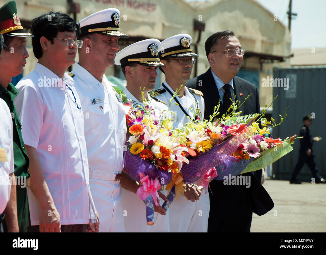 Vietnamese army officials hi-res stock photography and images - Alamy