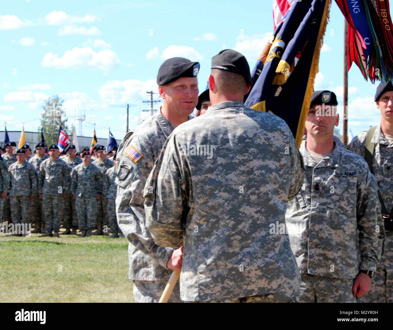 Col. Brian Reed, commander of the 1st Stryker Brigade Combat Team, 25th ...