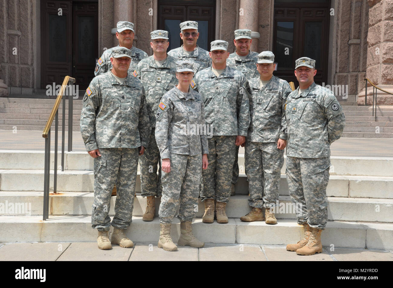 (National Guard photo by Laura L. Lopez). Army Guard Outside by Texas ...