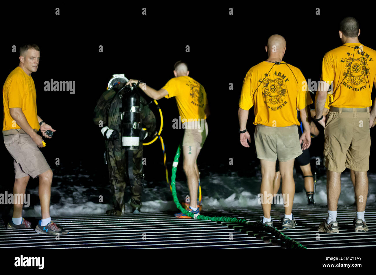 Sgt. 1st Class Donald Lester, a member of the 569th Engineer Detachment ...