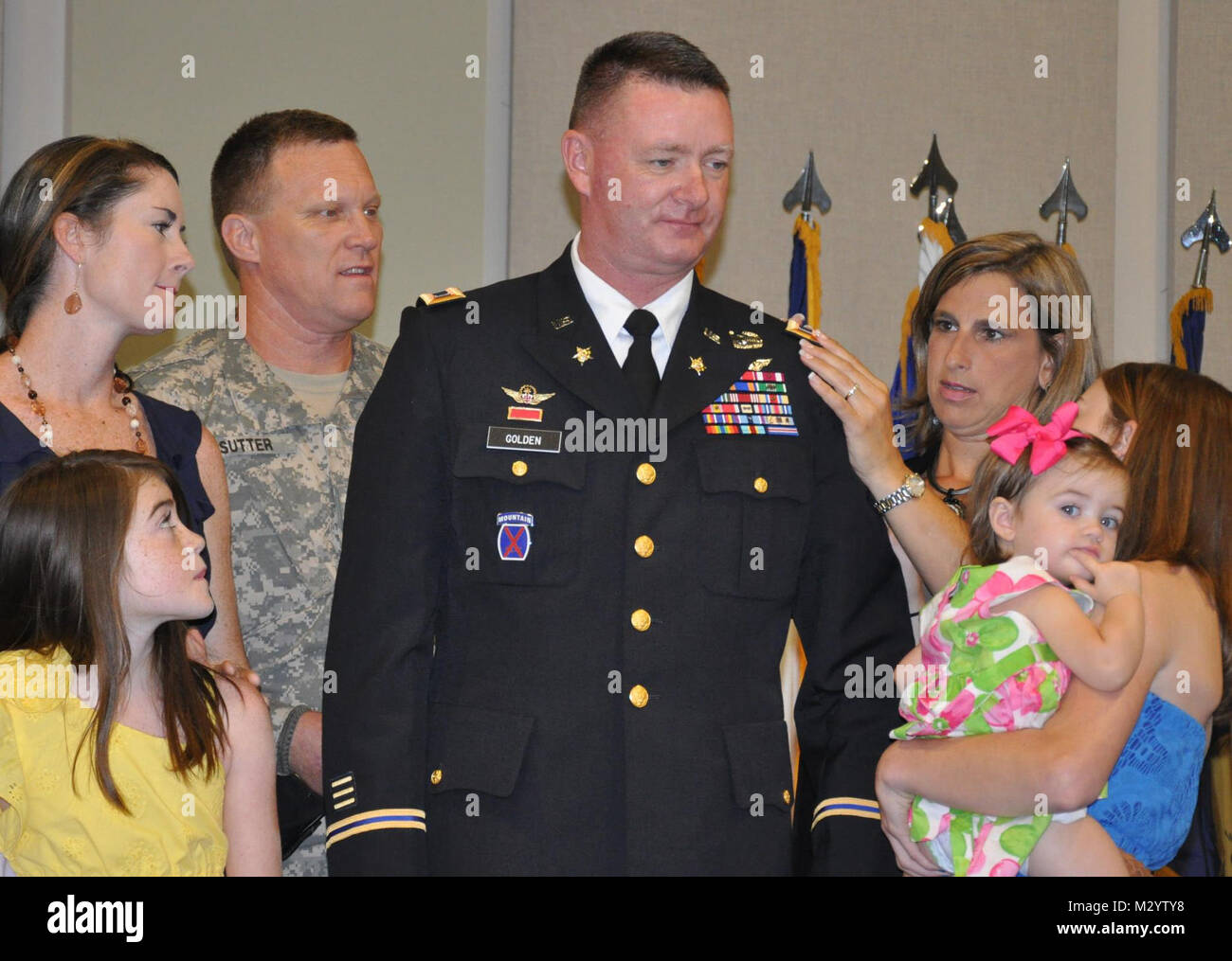 Tom Golden promoted to Chief Warrant Officer Five by Georgia National ...