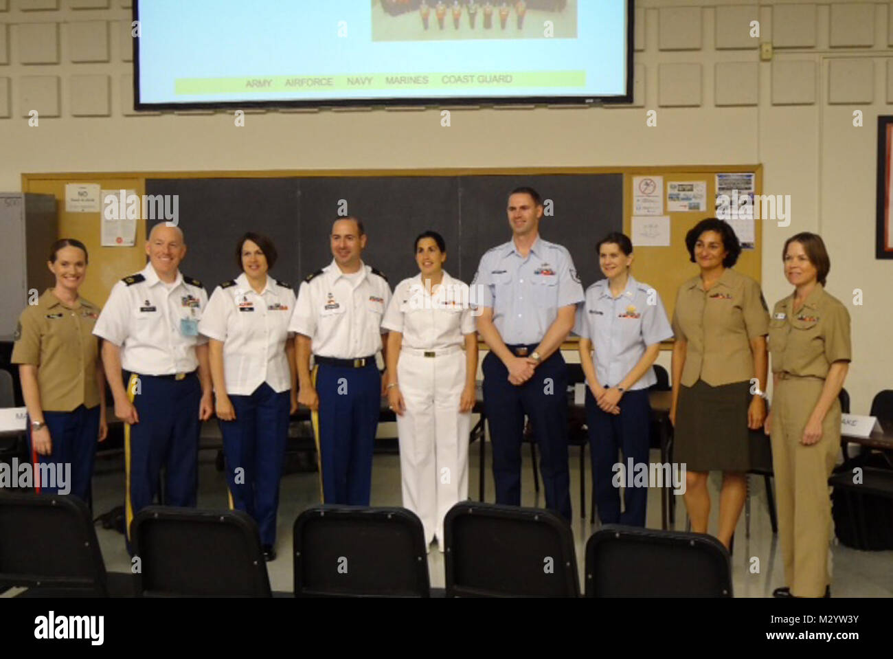 ClarinetFest military roundtable by United States Navy Band Stock Photo ...
