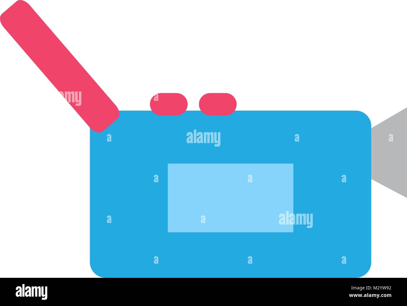 colorful digital video camera recorder technology Stock Vector Image ...