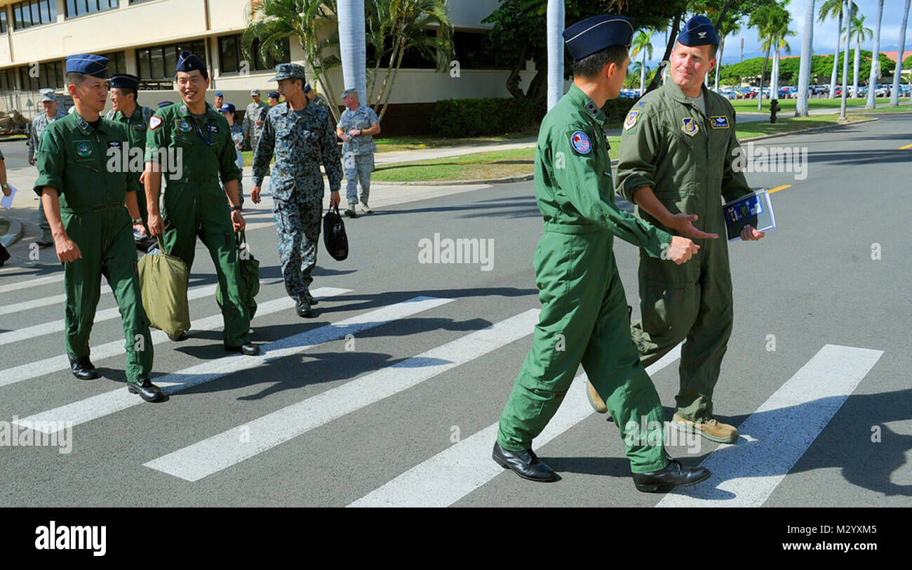JASF visted to 13th AF by #PACOM Stock Photo - Alamy
