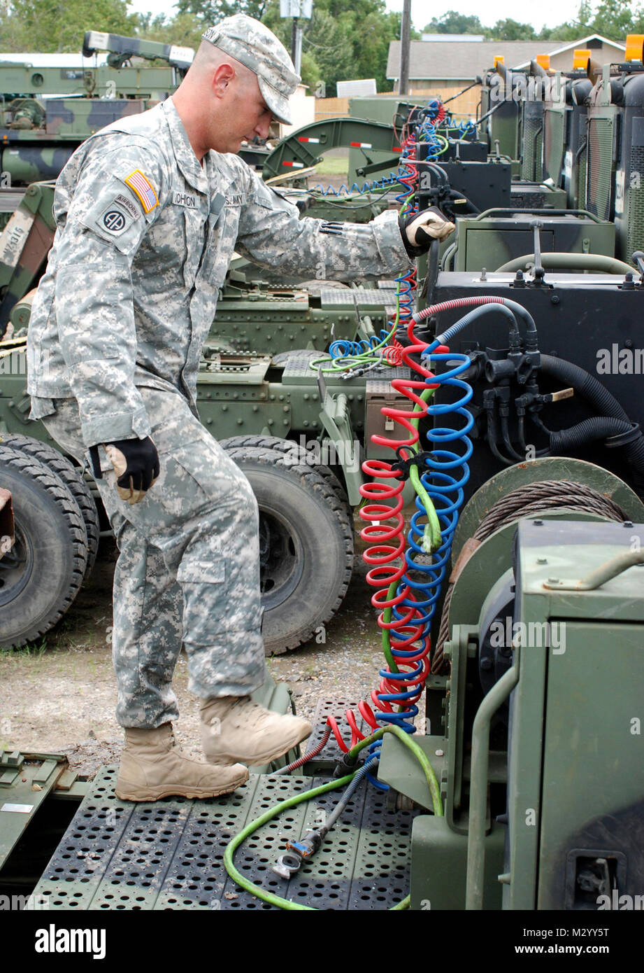 CARVILLE, La. - Sgt. Joshua Johnson, a soldier with the 769th ...