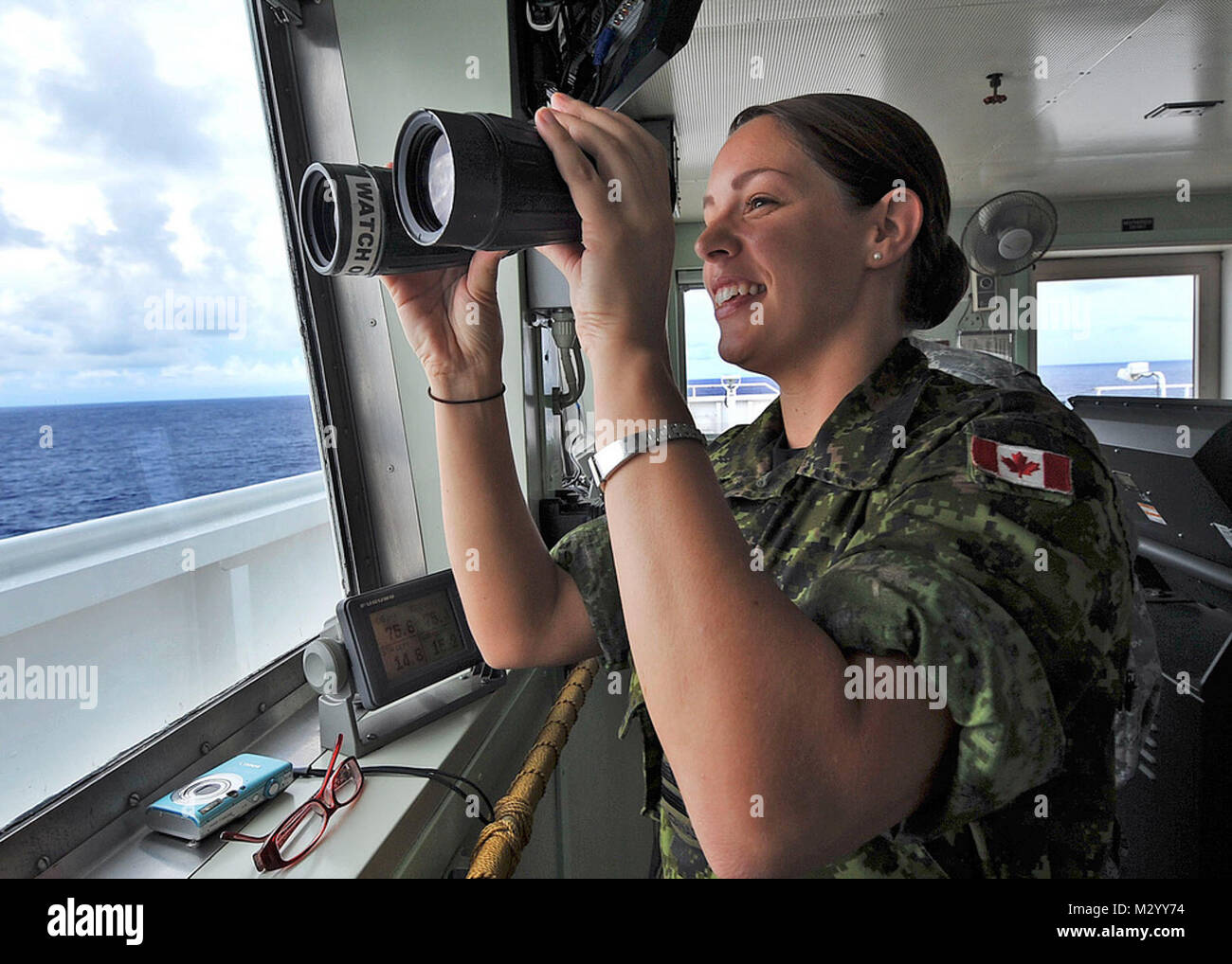 Canadian Navy lookout duties by #PACOM Stock Photo - Alamy