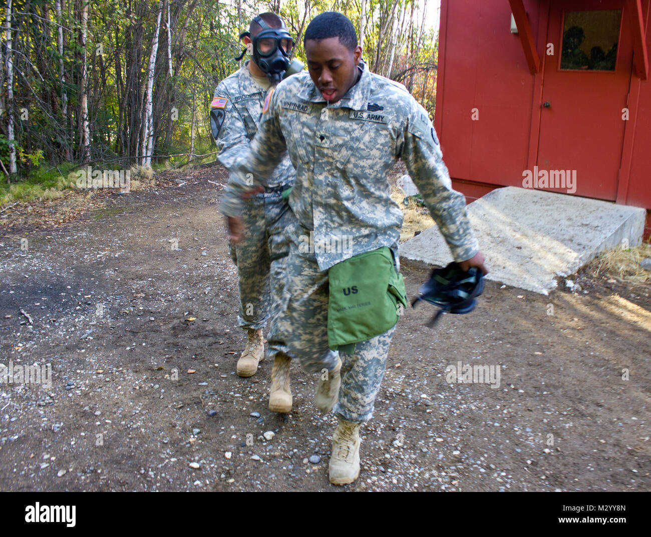 Spc. Nigel Whitehead, Infantryman with 1st Battalion, 5th Infantry ...
