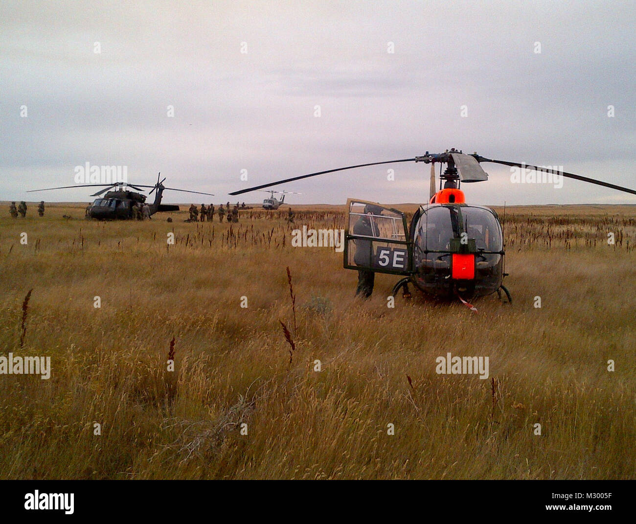 British Army troops conduct training on Air Assault and casualty ...