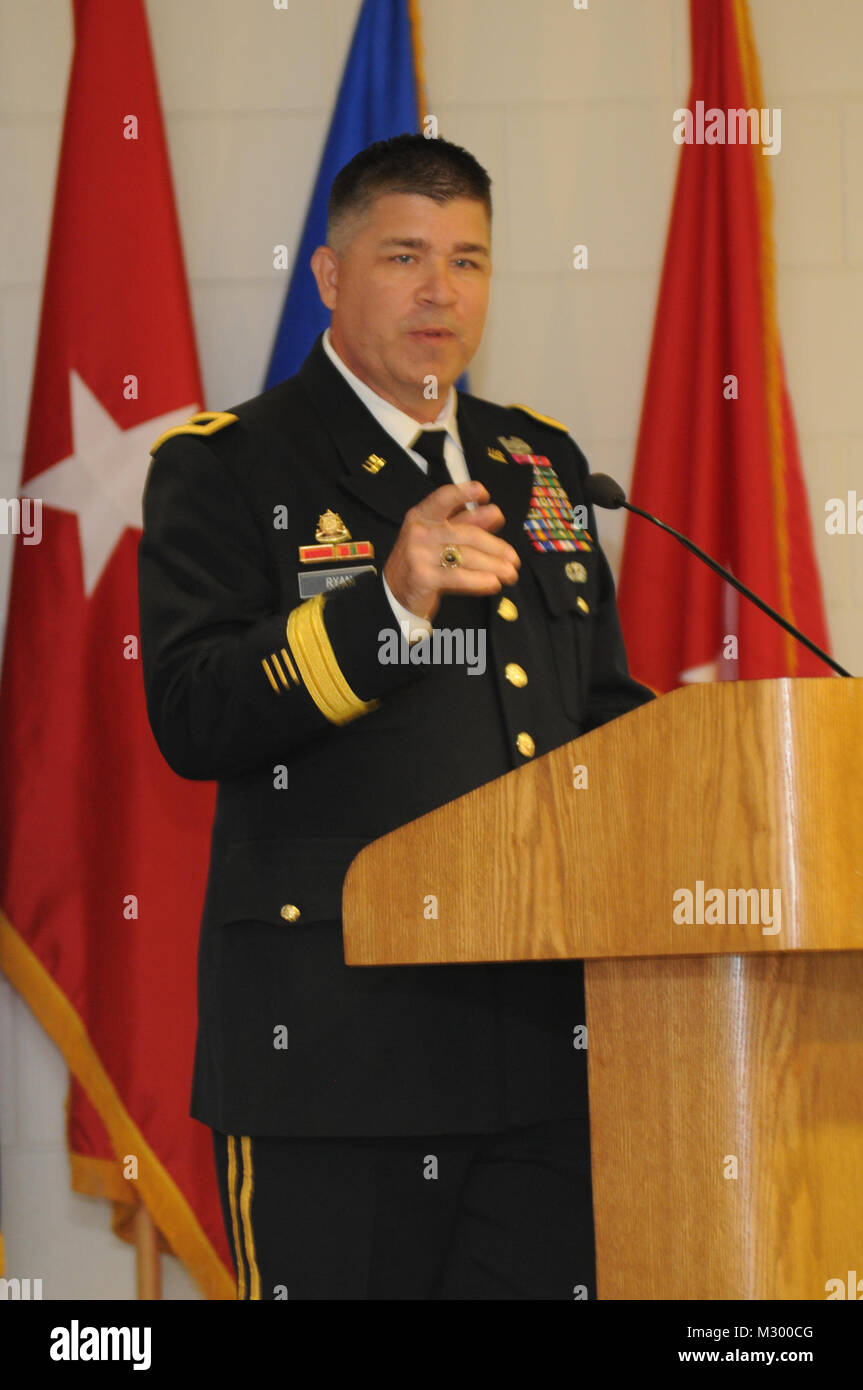 BG Ryan Promotion 6 by Texas Military Department Stock Photo - Alamy