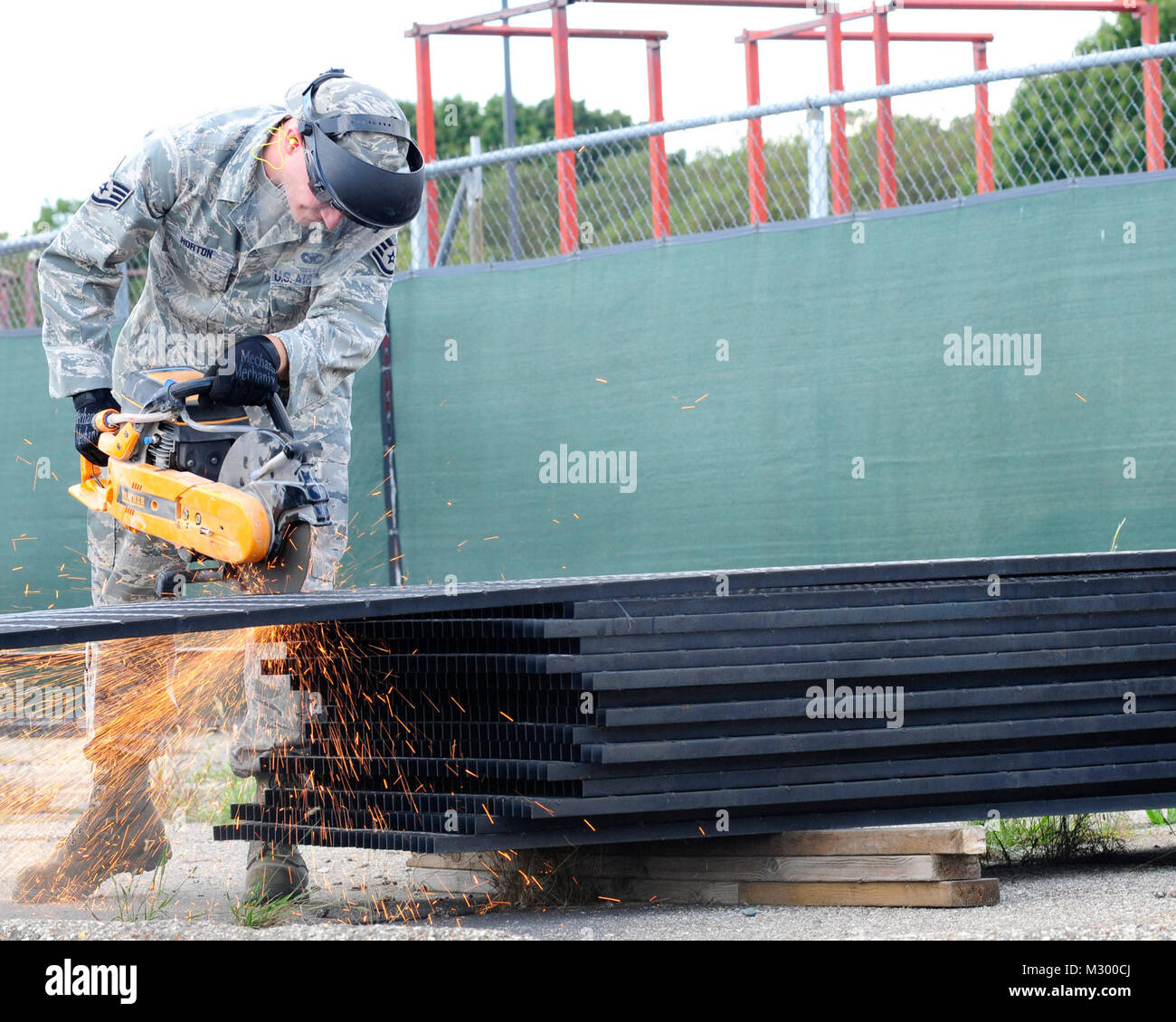 U.S. Air Force Staff Sgt. John Horton, Civil Engineer Squadron ...